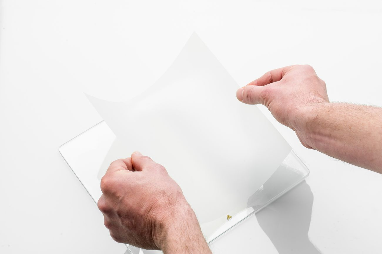 How to use adhesion sheets