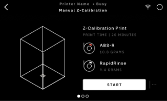 Method - Manual Z-Calibration