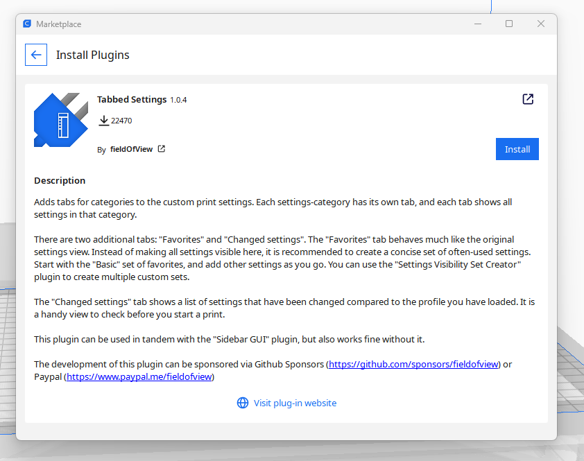 Missing Plugins for UltiMaker Cura when signed in