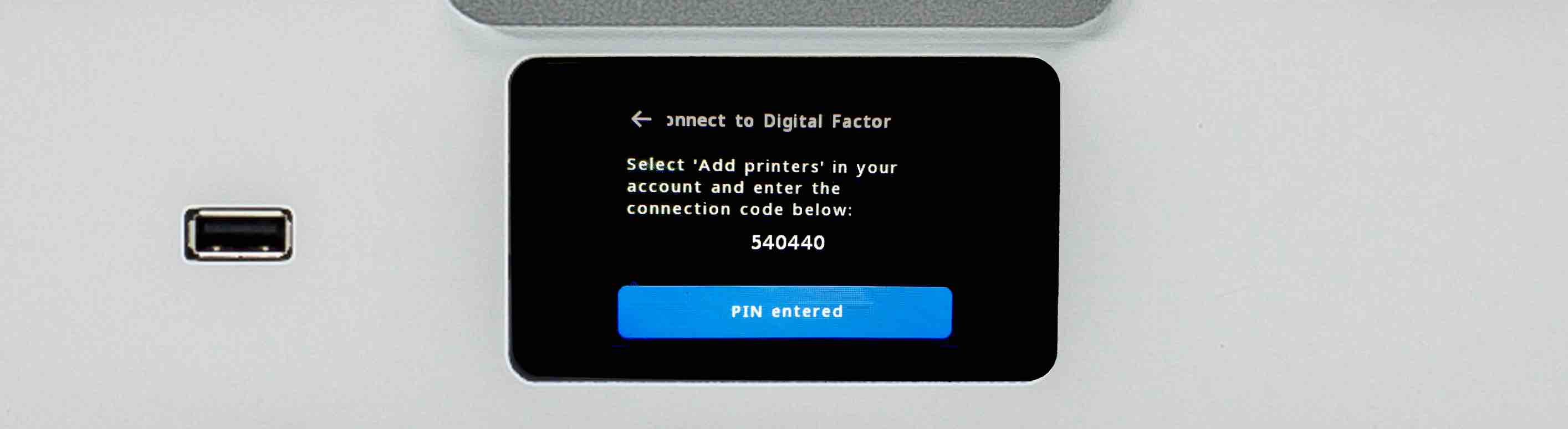 How to connect your printers to the Digital Factory