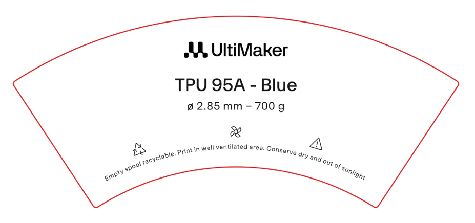 New UltiMaker TPU95A (2.85 mm)