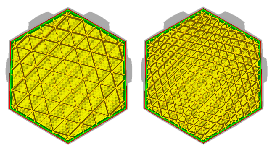 UltiMaker Cura - Infill settings