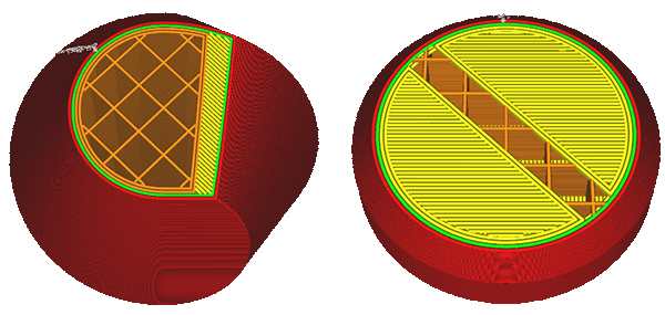 UltiMaker Cura - Infill settings
