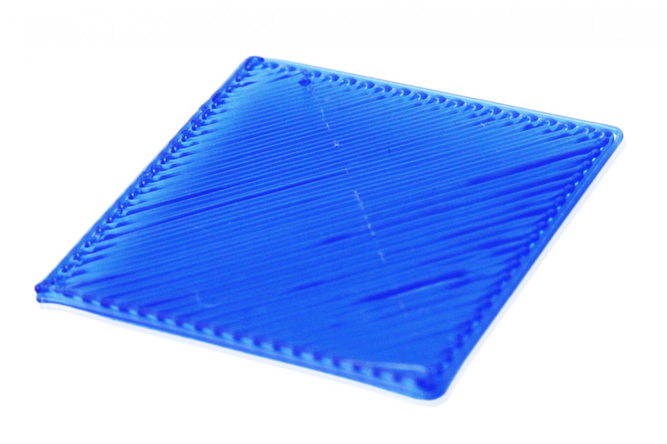 What does a successful first layer look like?