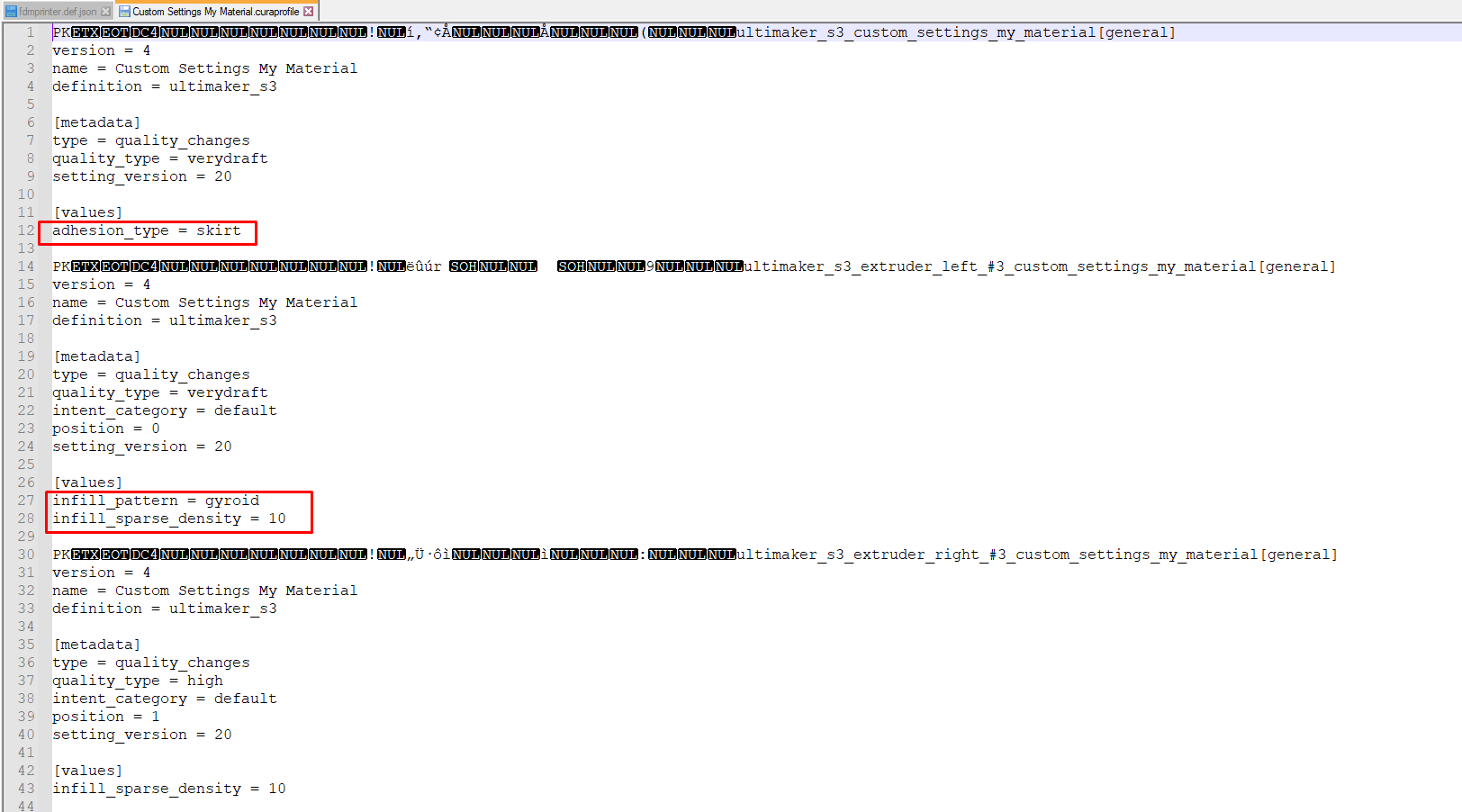How to customize print profiles