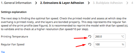 2.1 Creating Print Profiles - Starting a new experiment