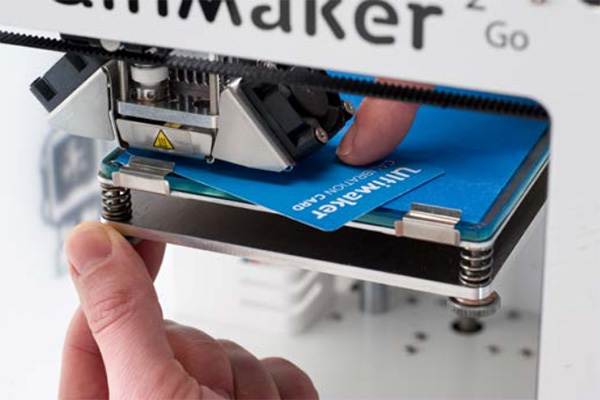 Build plate leveling Ultimaker 2 Go