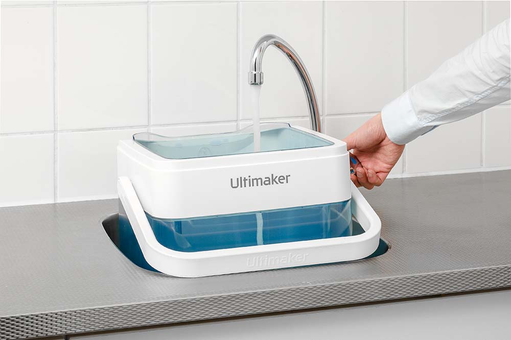 Fill the PVA Removal Station container