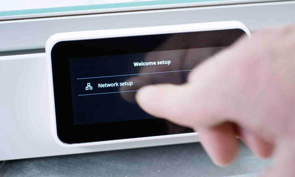 How to connect your printer to the network