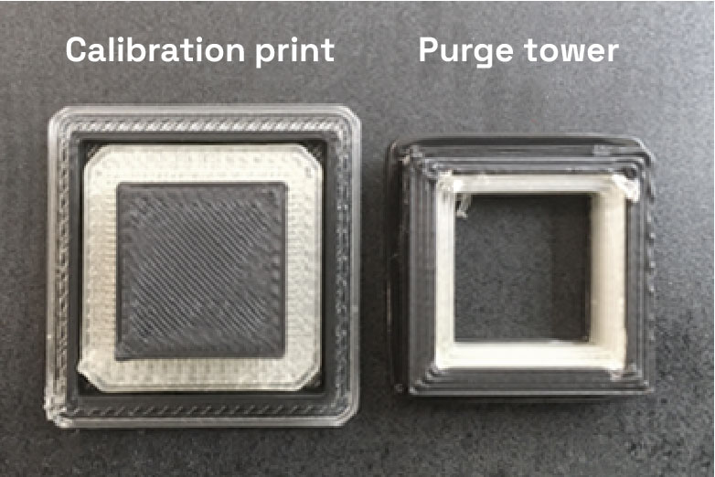 Method: Purge tower