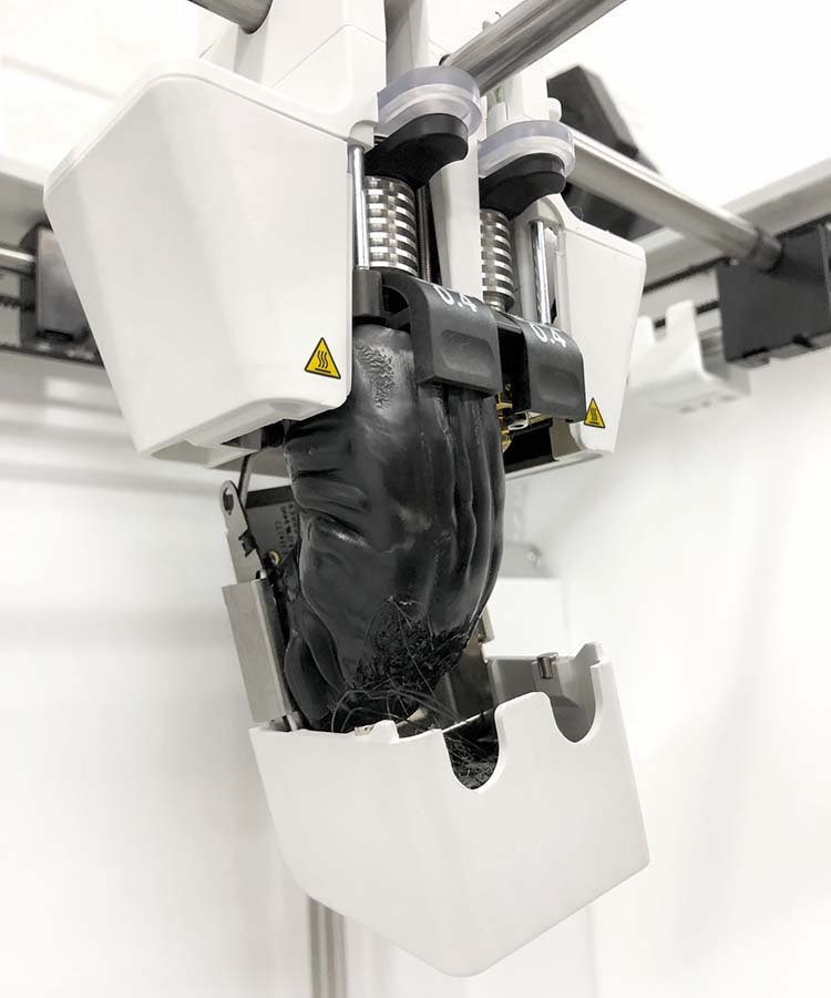 Flooded print head