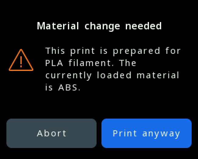 UltiMaker 2+ Connect material compatibility