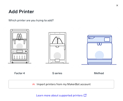 How to connect your printers to the Digital Factory