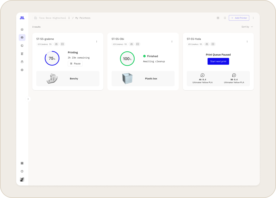 Share Printers with your Workspace